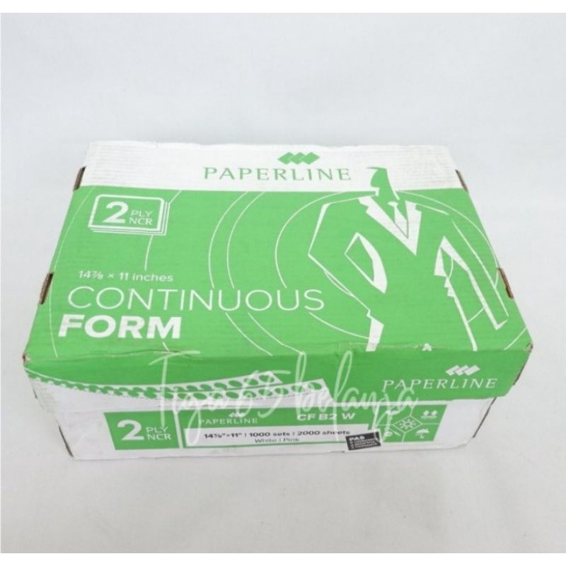 Jual Continuous Form 2 Ply / Kertas Komputer Paperline 14 7/8 X 11 Cf ...