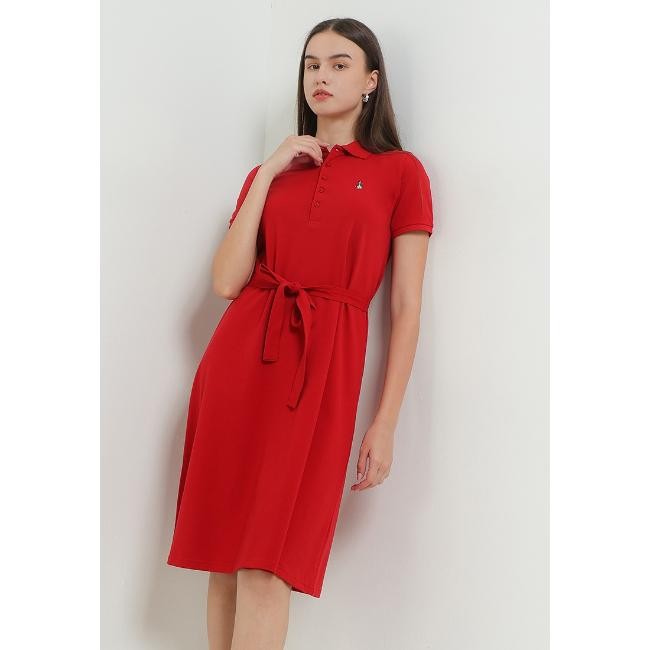 Jual Hush Puppies Dress Wanita Rushly Red | Shopee Indonesia