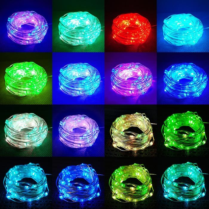 Jual ID LAMPU LED BATERAI LED KAWAT BOBO BALON LAMPU LED 1 - 5 METER ...