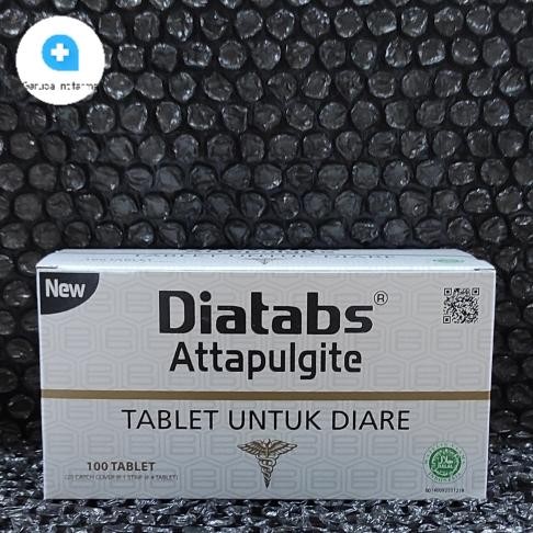Jual New Diatabs 1 Box 25 Strip isi 100 Tablet Obat Diare | Shopee ...