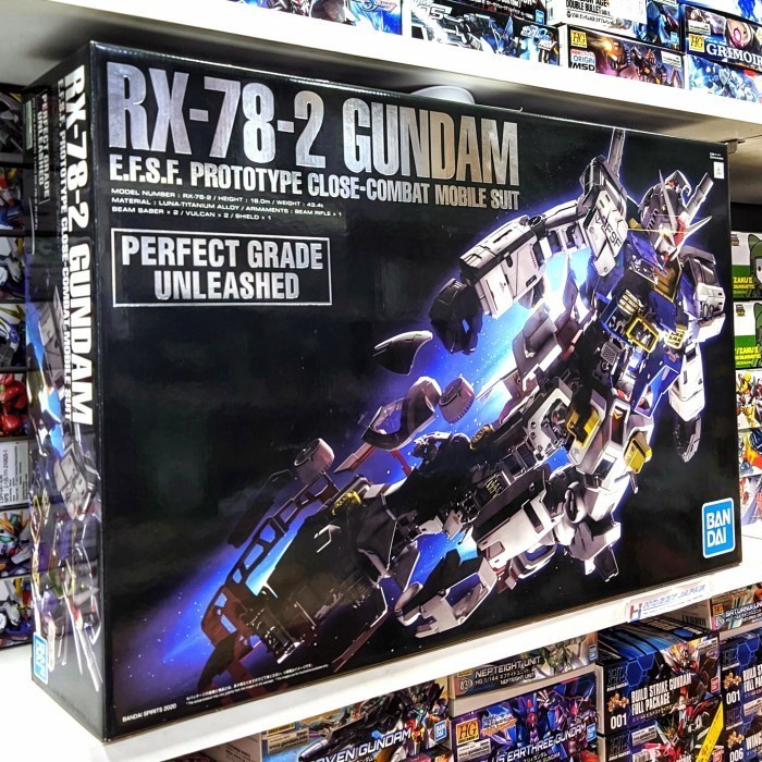 Jual TERBARU PRODUK TERBARU PERFECT GRADE PG UNLEASHED RX-78-2 GUNDAM ...