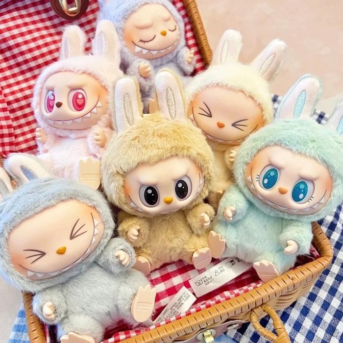 Jual LABUBU V2 HAVE A SEAT POP MART POPMART DADA , HEHE, SISI, ZIZI ...