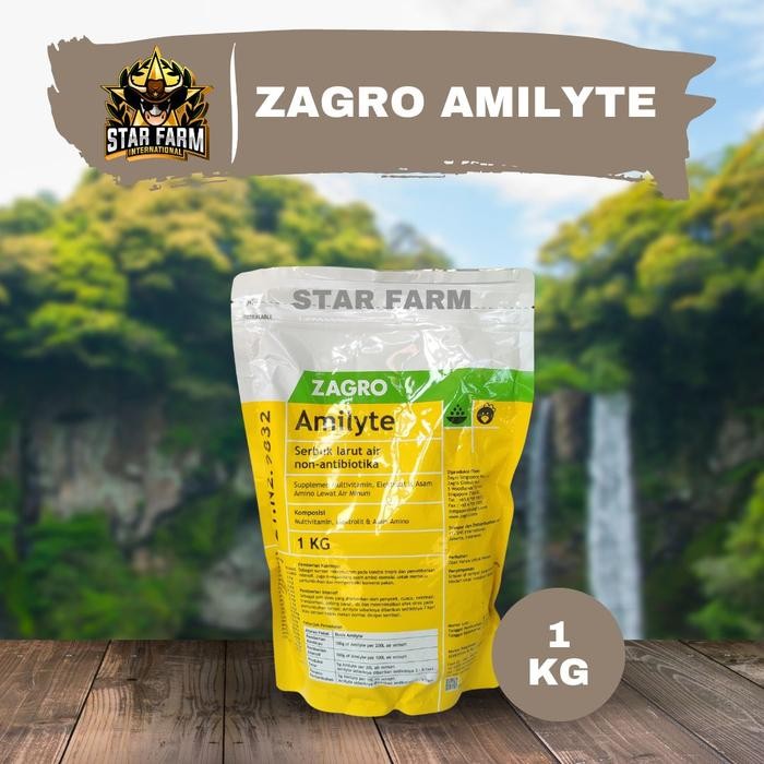 Jual @#@#@#] Vitamin Hewan Ternak Amilyte Zagro Multivitamin Hewan 1 kg ...