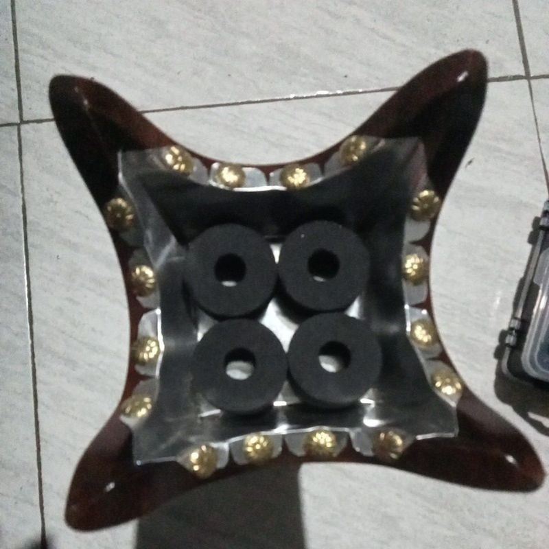 Jual mabkarah tempat bukhur kayu jati solid minimalis jumboo | Shopee ...