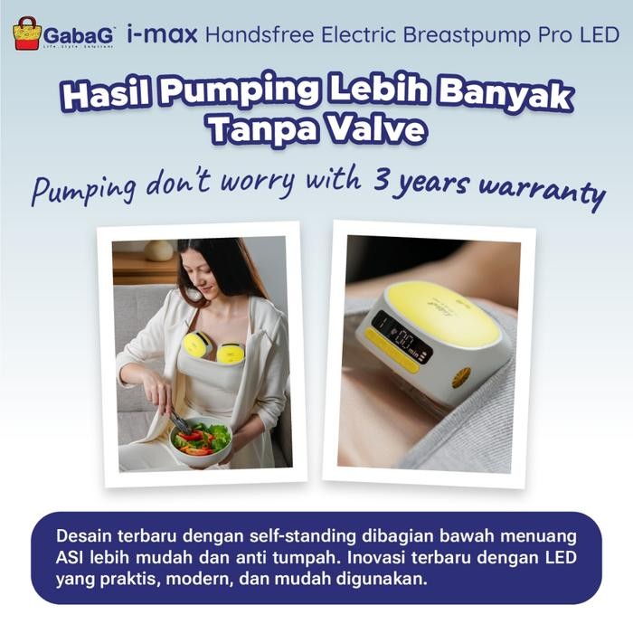 Jual Momiyo- Gabag Kolibri I-Max Imax Pro Breast Pump Pompa Asi ...