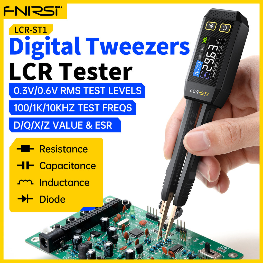 Jual LCR-ST1 Smart LCR Tweezer combo Digital Bridge Resistance ...