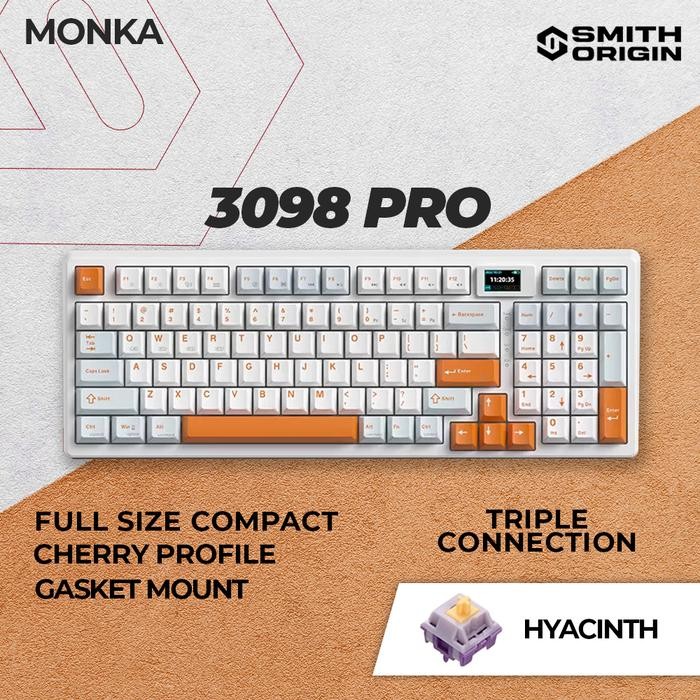 Jual MONKA 3098 PRO V2 Tri Mode Gasket Screen RGB Hotswappable ...