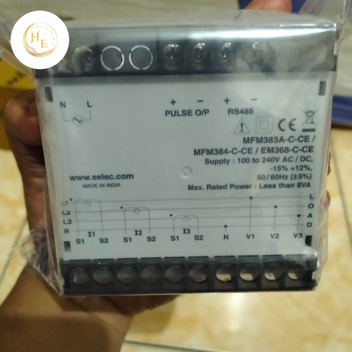 Jual POWER METER DIGITAL SELEC MFM383A-C DIGITAL MULTI METER 96X96 ...