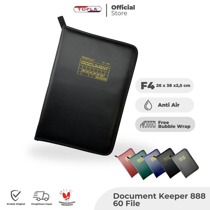 Jual Uta - Topla Dokumen Keeper Isi 60 File Map Dokumen Resleting Folio ...