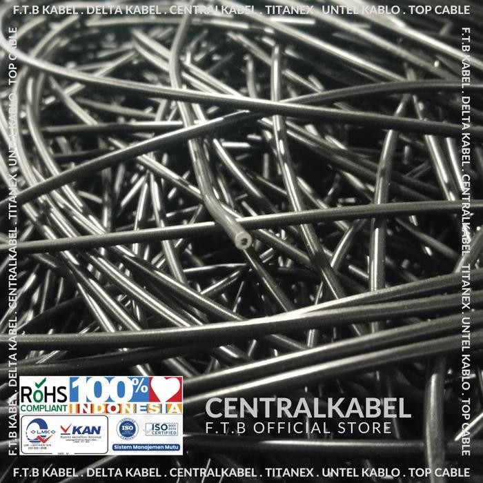 Jual SNI CENTRAL KABEL NYAF 1X1 Sqmm 300/500V 50 Meter ( RV / H05V-K AF ...