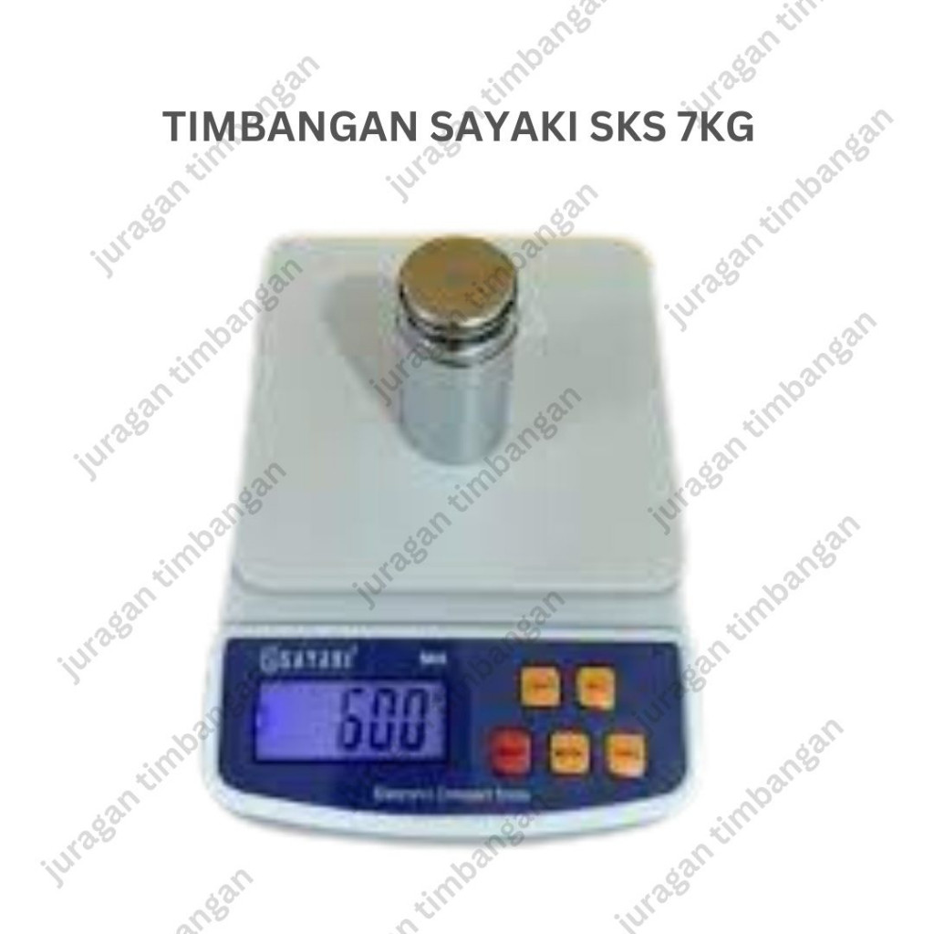 Jual TIMBANGAN SAYAKI SKS 7KG / TIMBANGAN KUE / TIMBANGAN DAPUR 7 KG ...
