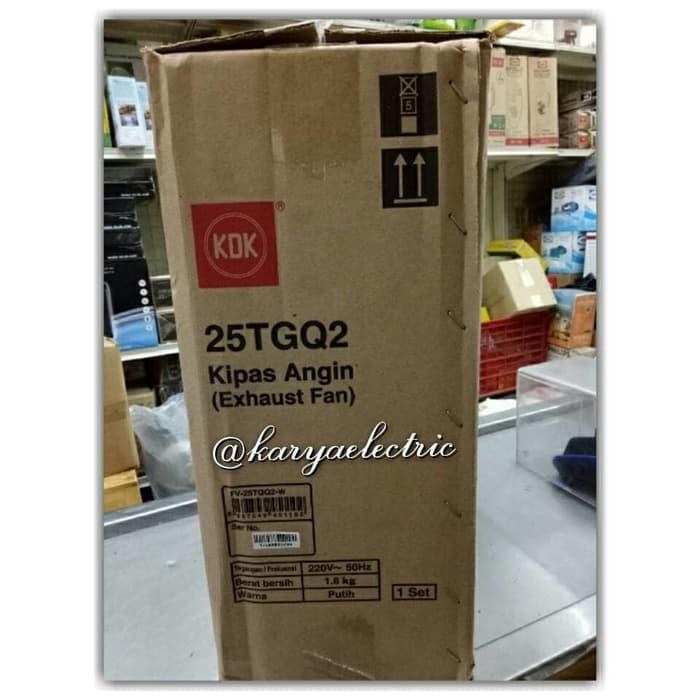 Jual JTTOP" KDK EXHAUST CEILING FAN GARANSI PLAFON 10" 25TGQ | Shopee ...