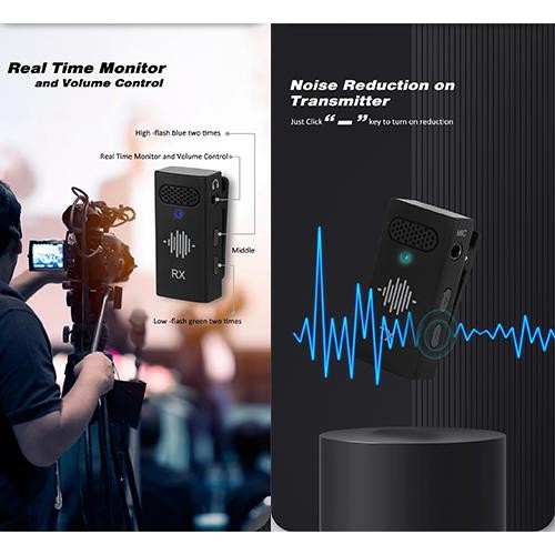Jual Takara Intro X3 Digital Wireless Mic Microphone With Charging Case ...