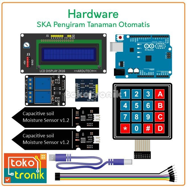 Jual Penyiram Tanaman Otomatis dg Arduino Kit | Shopee Indonesia