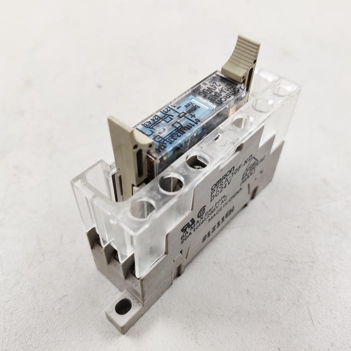 Jual Omron G7Sa-2A2B 24Vdc Safety Relay Unit Socket P7Sa-10F-Nd G7Sa ...