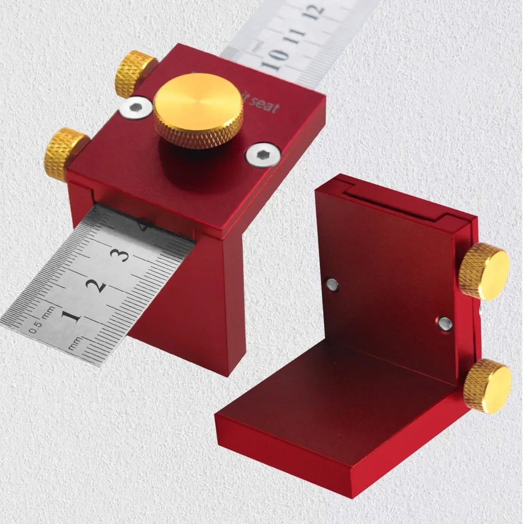 Jual Steel Ruler Scribing Positioning Block - Aluminum Angle Scriber ...