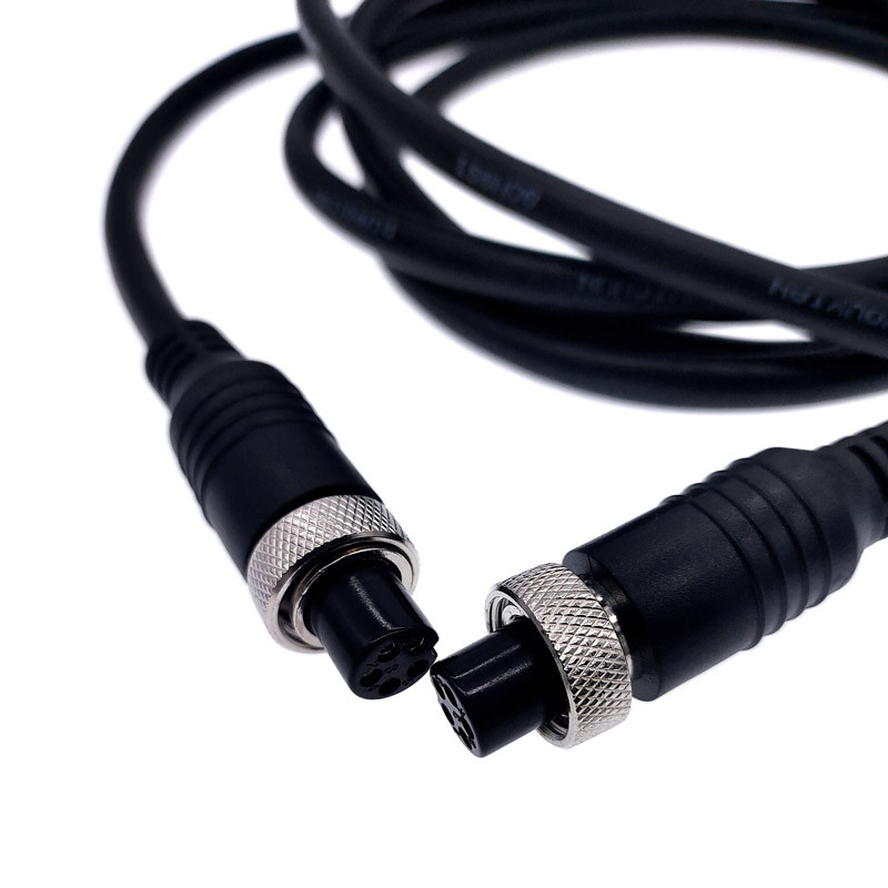 Jual GX12 cable connectors female to female 2 pin 3 pin 4 pin 5pin 6pin ...