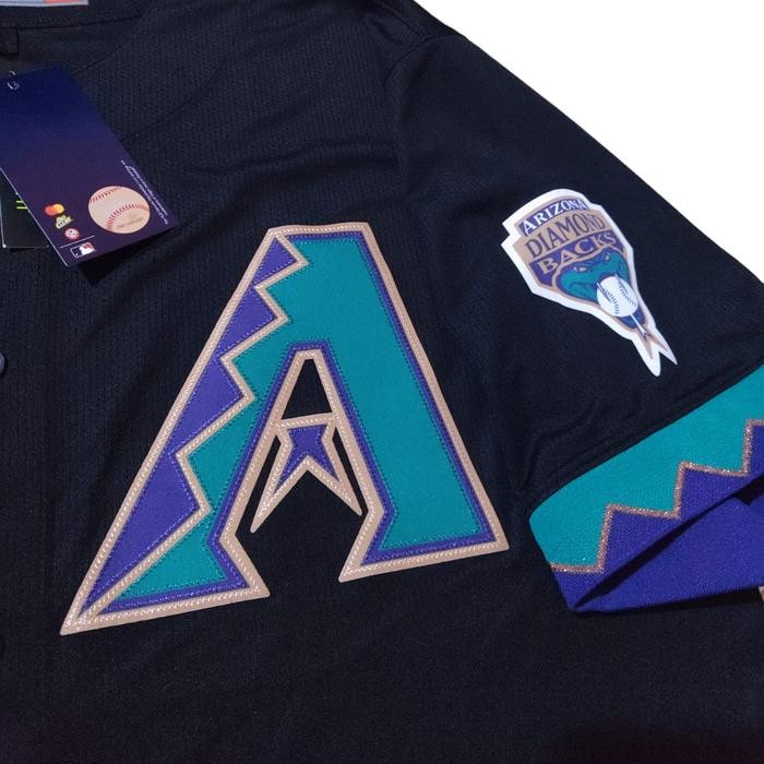 Jual JERSEY MLB BASEBALL ORIGINAL ARIZONA DIAMONDBACKS THROWBACK ...