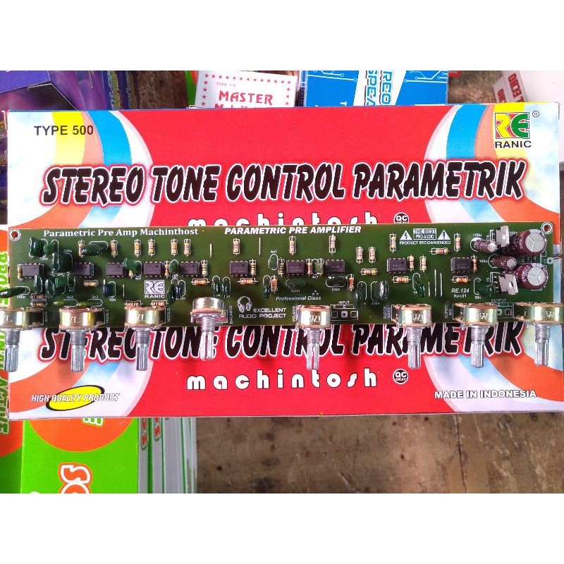 Jual RB2233 Kit stereo tone control parametrik machintos ( 500 ...