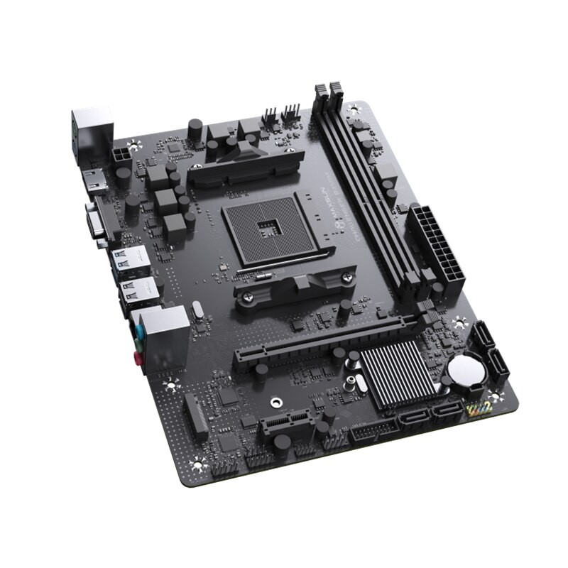 Jual MAXSUN Motherboard AMD B450M Dual-channel DDR4 Memory AM4 APU ...