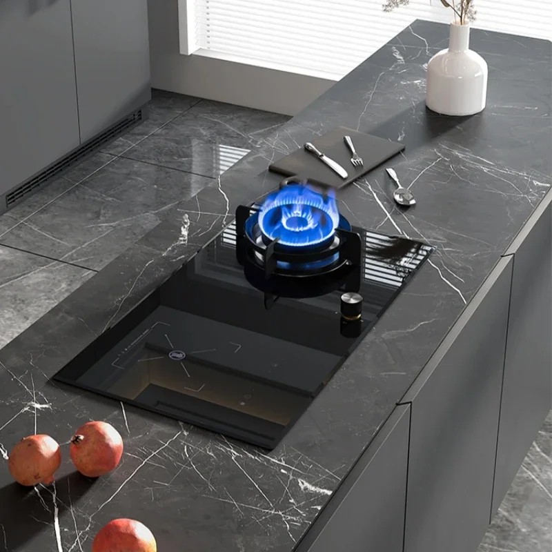 Jual LAIMD Built-in 2 Burner Stove for Kitchen Left Electric Ceramic ...