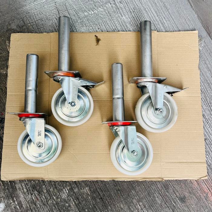 Jual RODA SCAFFOLDING 5 INCH NILON RODA STEGER ESTEGER PERANCAH CASTOR ...