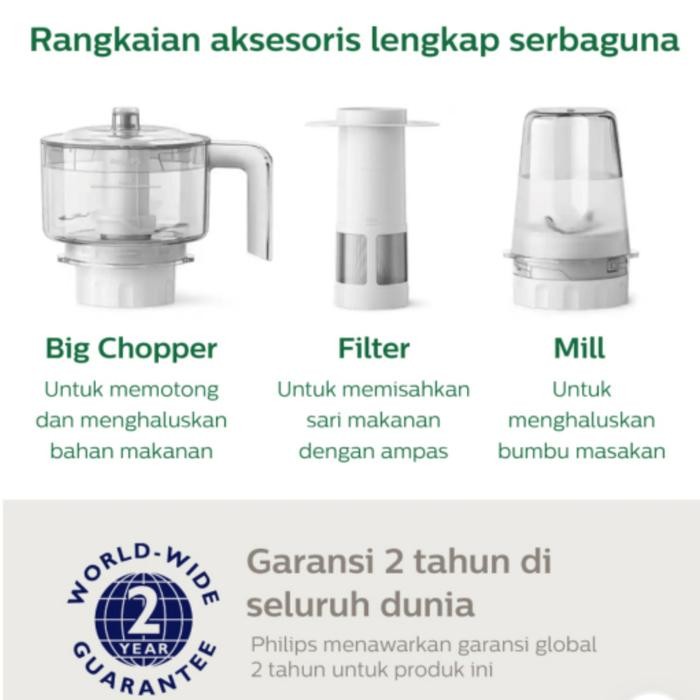 Jual PHILIPS HR2223 paket Blender + Chopper Daging penggiling bumbu HR ...