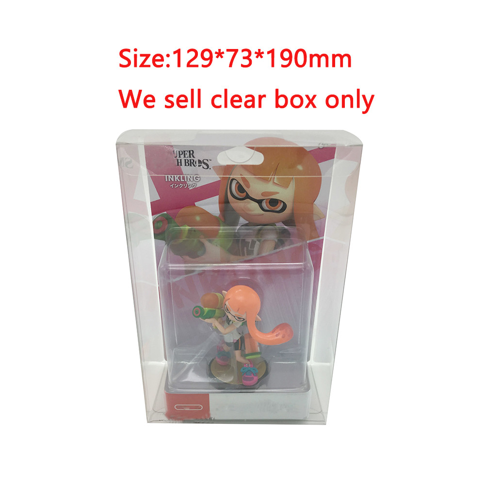Jual Transparent Plastic Pet Storage Box Collection Case Display Box ...