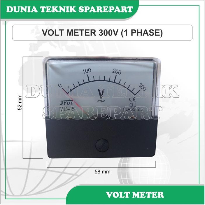 Jual VOLT METER 300V / VOLTMETER 300V GENSET | Shopee Indonesia