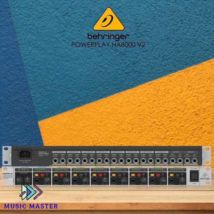 Jual Behringer Powerplay Ha8000 V2 8- Headphone Amplifier | Shopee ...