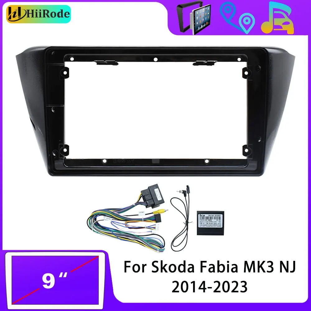 Jual Hiirode Car Android Radio Stereo Player Frame Fascia For Skoda ...