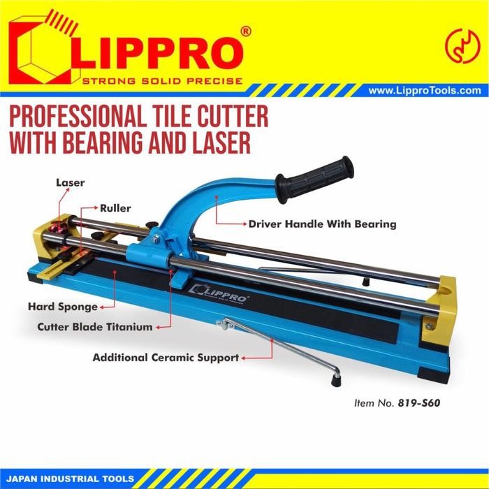 Jual LIPPRO JAPAN alat potong granit keramik manual tile cutter 80cm ...