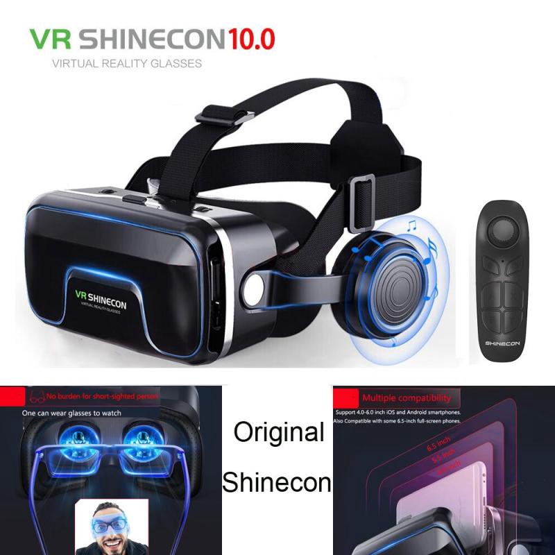 Jual Shinecon 10th Google Karton VR Shinecon Versi Pro Kacamata 3D ...