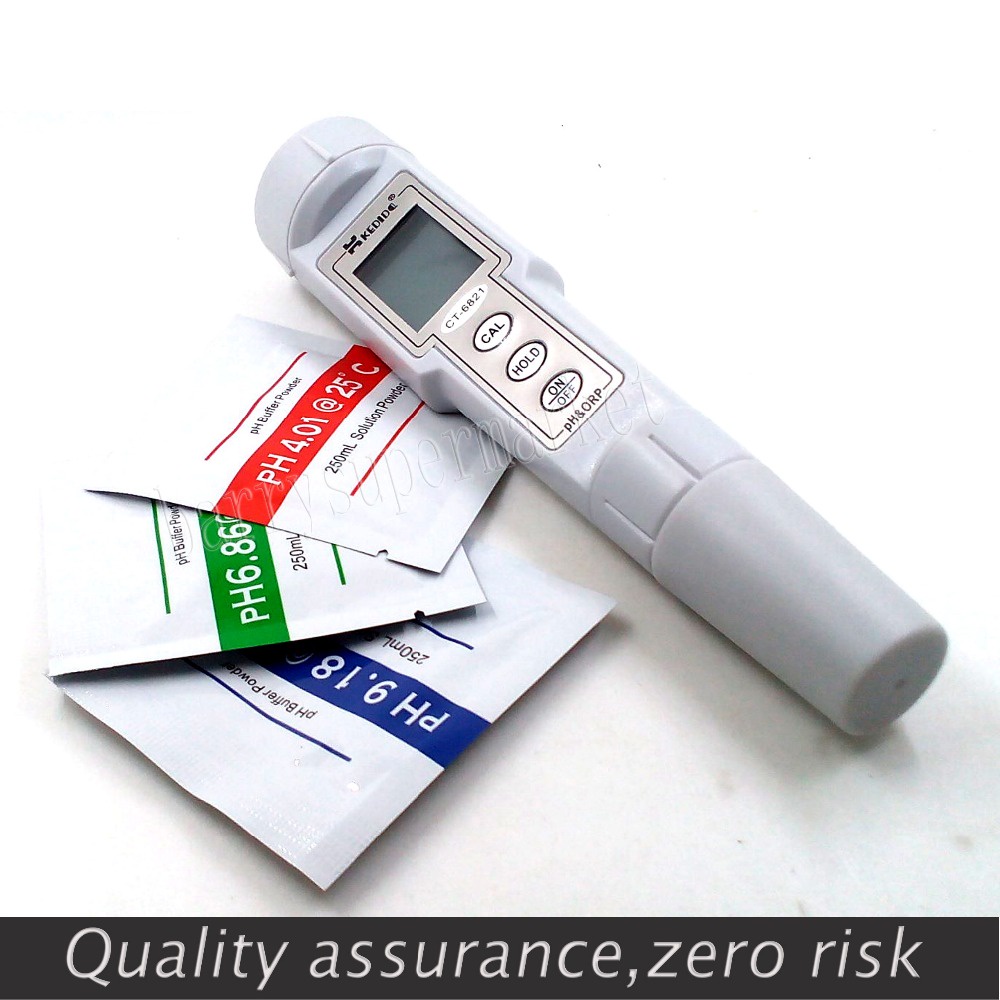 Jual BARU Digital PH Meter ORP Tester 0.0-14.0pH 500mV Protable PH ...