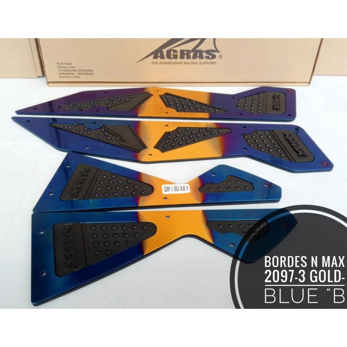 Jual KARPET LANTAI PLAT BORDES YAMAHA NMAX OLD 2 TONE THAILOOK STYLE N ...