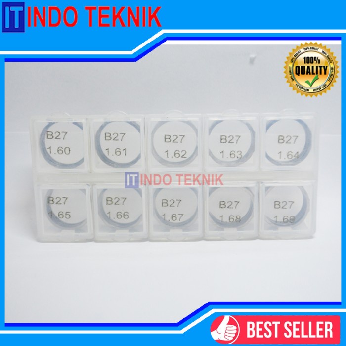 Jual Shim B27 Injector Denso Adjusting Sim B 27 Ring Kalibrasi Injektor | Shopee Indonesia