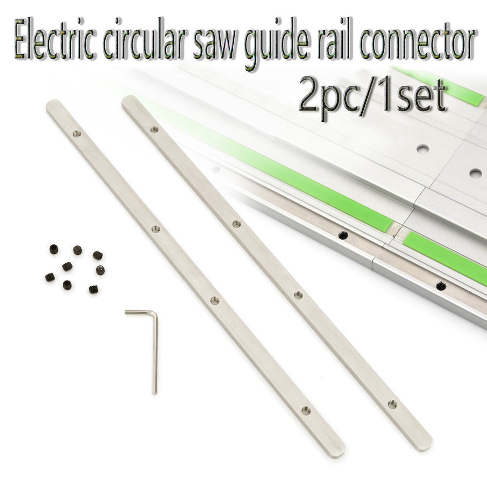 Jual ALLEN Track Saw Guide Rail Connector Set Replacement Wooden Board ...