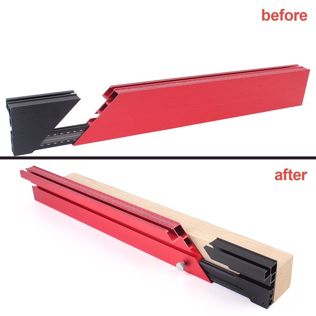 Jual ALLEN 1Pc 75 Type Telescoping Aluminum Profile Router Fence with ...