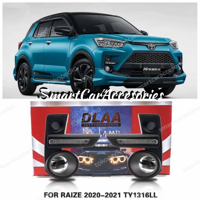 Jual Lampu Kabut Foglamp Fog Lamp Toyota Raize Raise 2021 2022 On | Shopee Indonesia
