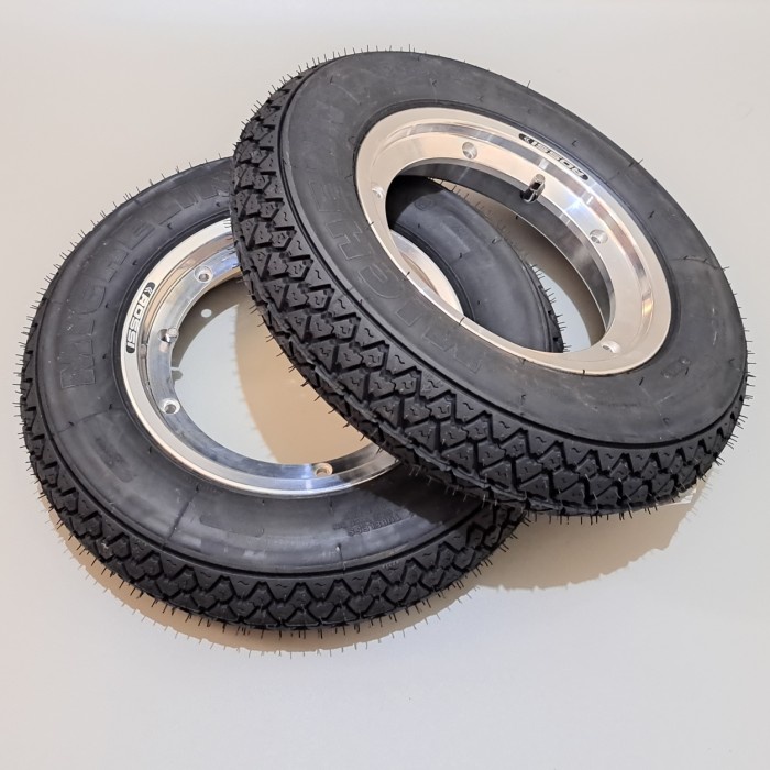 Jual Paket Velg Ban Vespa Michelin Dan Velg Vrossi Vespa Px R10 Tubles | Shopee Indonesia