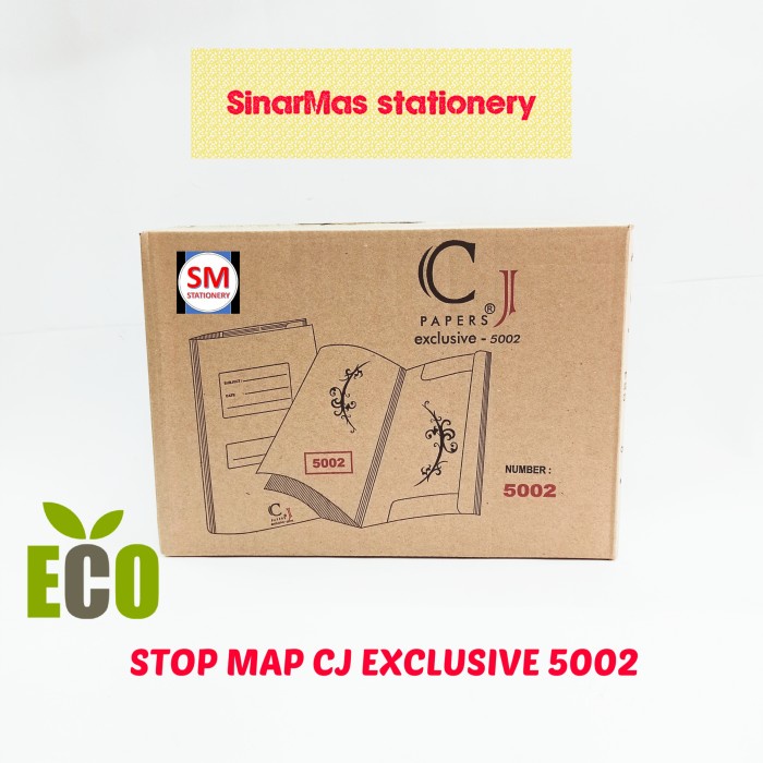 Jual Stop Map Kertas Exclusive CJ 5002 Map Kertas Bufallo ( 1 dus ) Kode 1237 | Shopee Indonesia