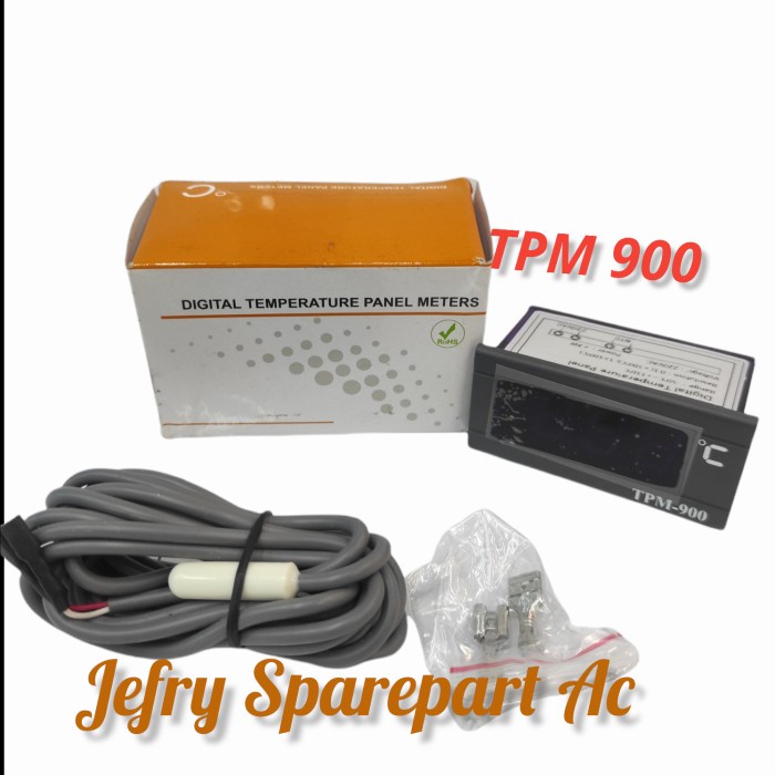 Jual Thermometer Control Tpm 900 Pengukur Suhu Ruangan Digital Panel | Shopee Indonesia