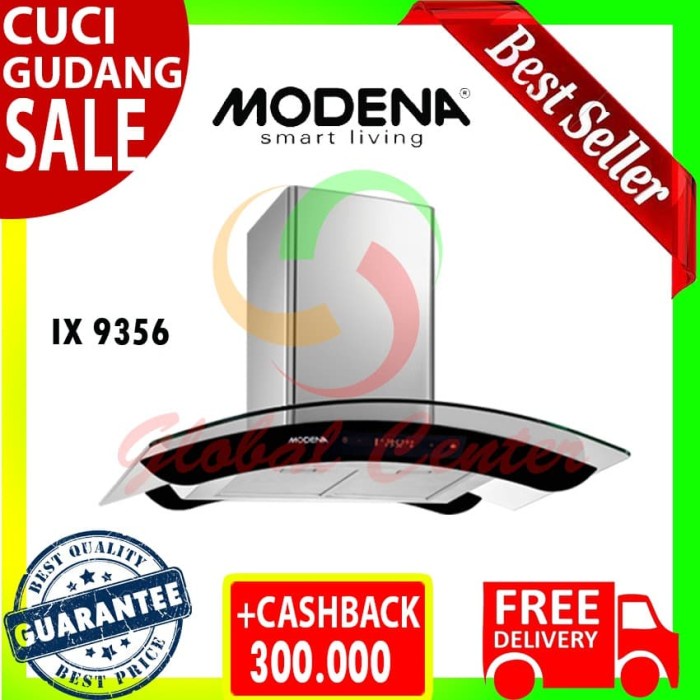 Jual Cooker Hood Modena IX 9356 - Island Hood Modena 90 cm | Shopee ...