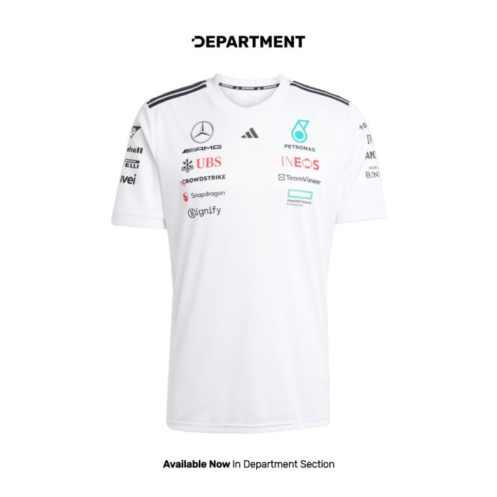 Jual ADIDAS Jersey Pria MERCEDES-AMG PETRONAS FORMULA ONE TEAM DRIVER ...