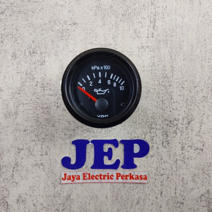 Jual Oil Pressure Gauge Vdo 10 Bar 24V / Meter Tekanan Oli Vdo 24V ...