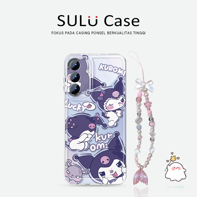 Jual Lucu Cewek Sanrio Kuromi Casing Xiaomi 14 14T Pro Poco F6 M6 4G X6 ...