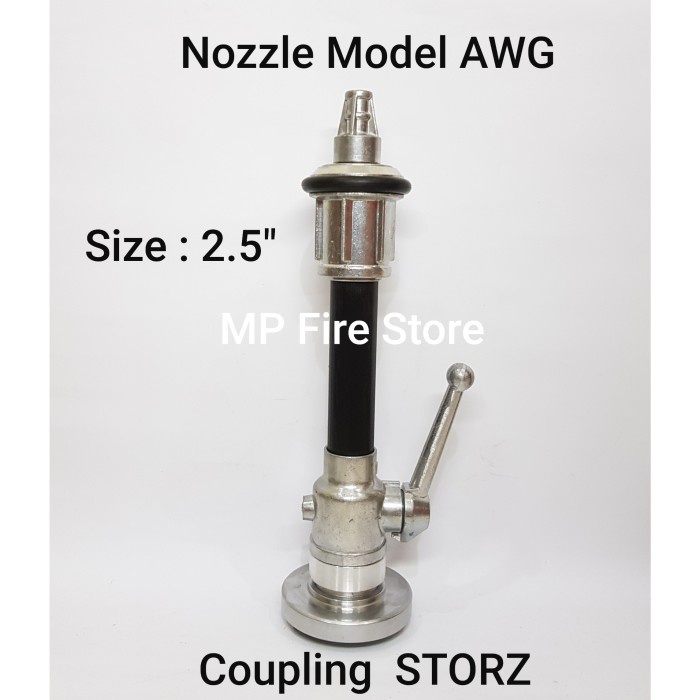 Jual FIRE HOSE SPRAY JET NOZZLE 2.5 Inch STORZ AWG ON OFF PEMADAM Alat ...