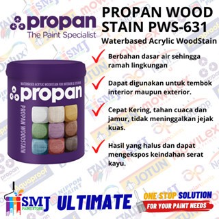 Jual PROPAN WOOD STAIN PWS-631 WARNA KEMASAN 1 LITER | Shopee Indonesia