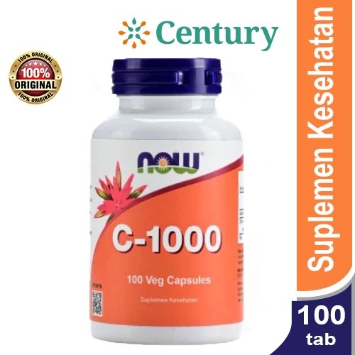 Jual NOW VITAMIN C-1000 ISI 100 TAB / VITAMIN C / DAYA TAHAN TUBUH / SUPLEMENT | Shopee Indonesia