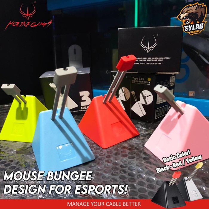 Jual Hotline Mouse Bungee / Cable Management - Black | Shopee Indonesia